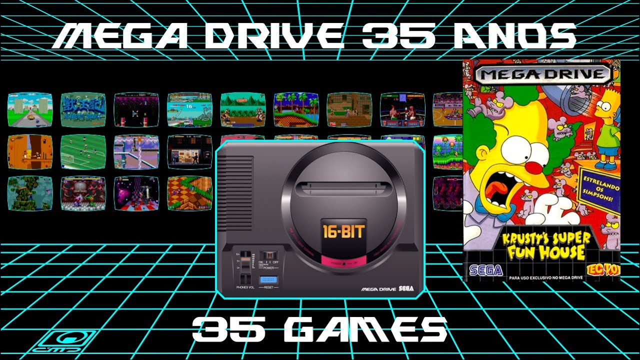 Krusty Super Fun House | Mega Drive 35 anos, 35 Jogos, 9 de 35 (Daniel ...