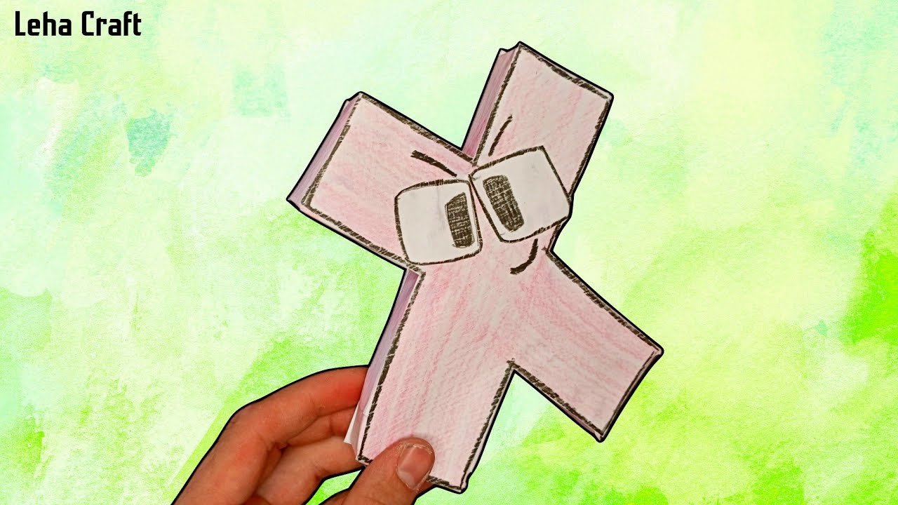 Paper Craft | Russian Alphabet Lore Х | Alphabet Lore | RALR - YouTube