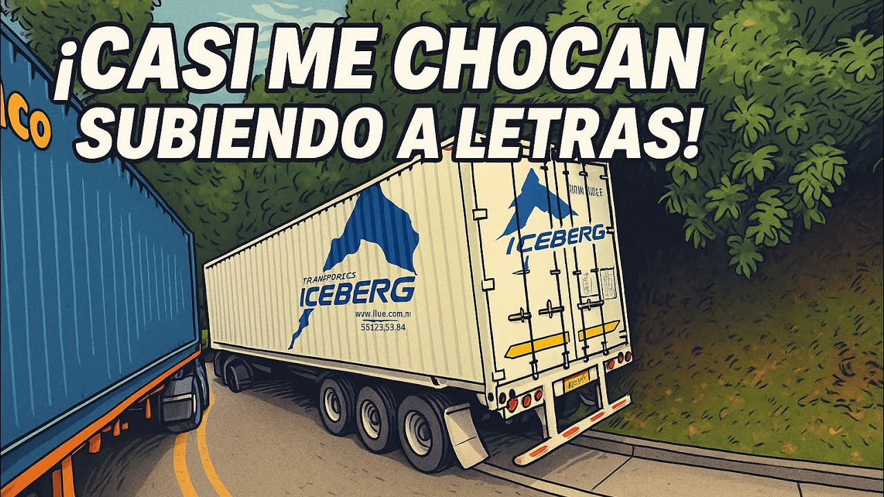 SUBIENDO EL ALTO DE LETRAS | EL DESAFIO MAS DIFICIL PARA MI SCANIA g410 ...