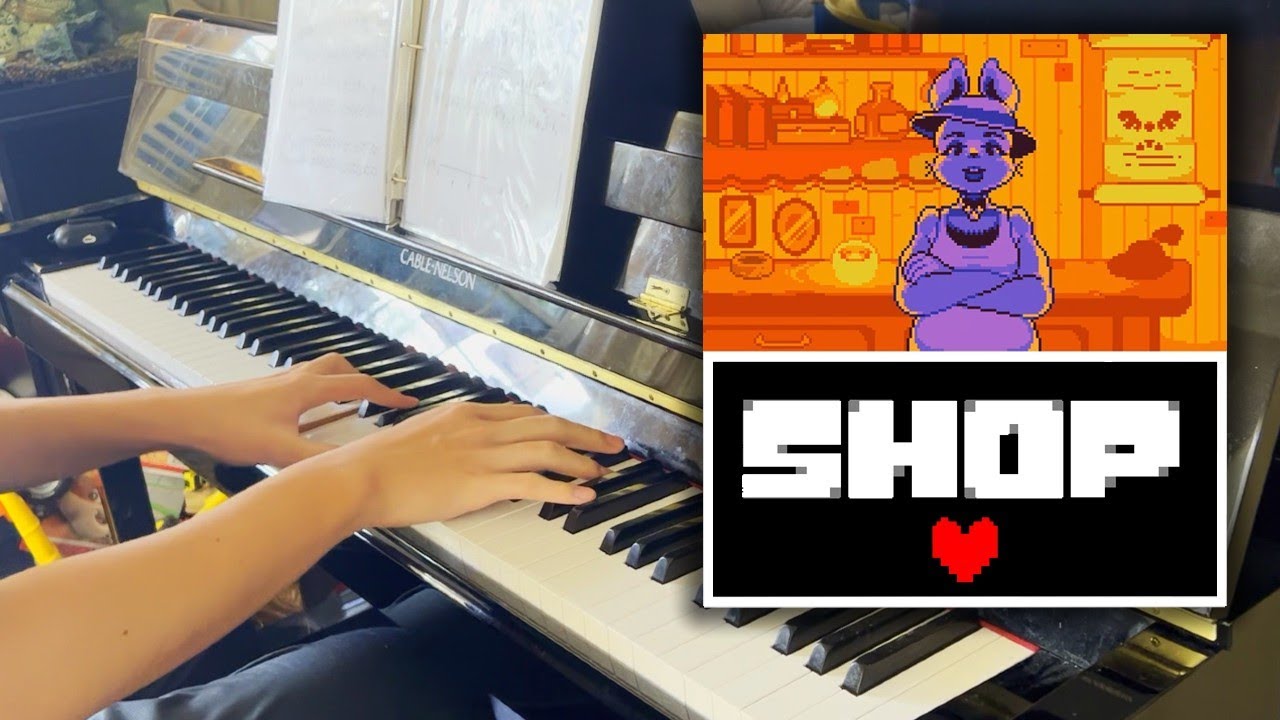 Undertale- Shop (piano) - YouTube