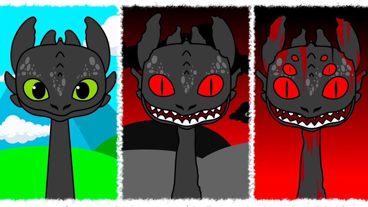 My Sprunki OC: Toothless (from Phase 1 to Phase 3) - YouTube
