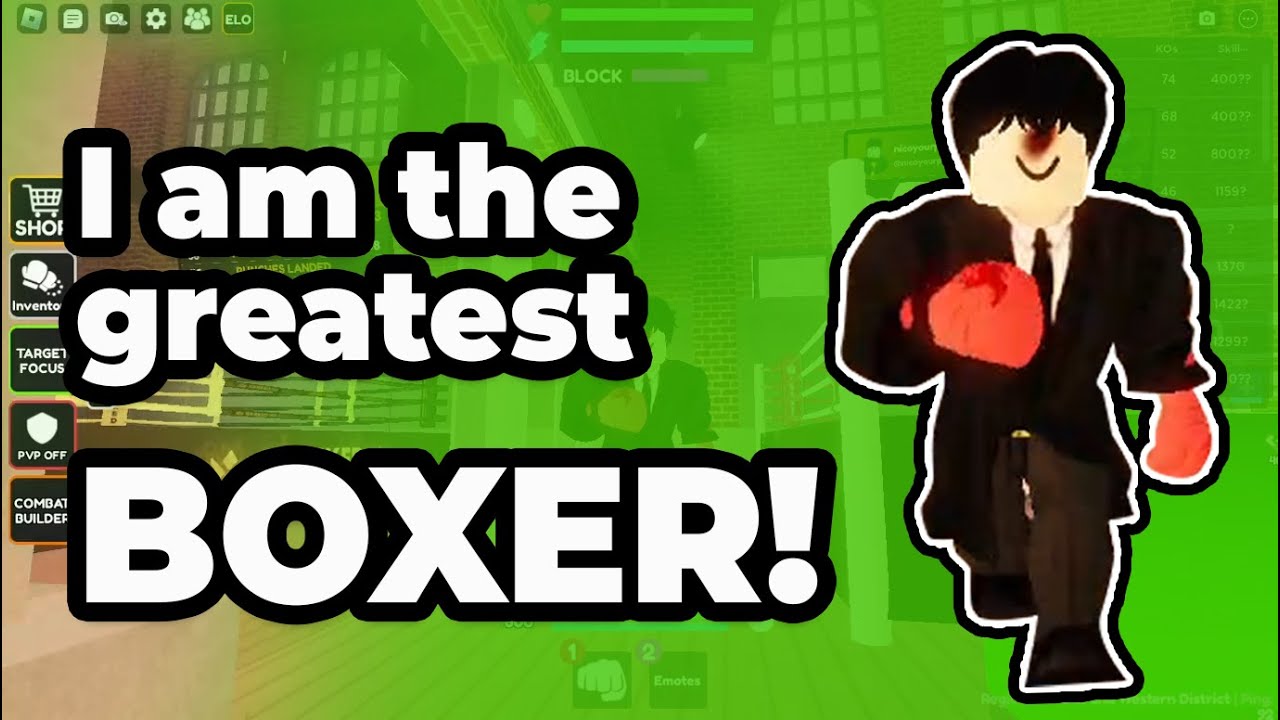Roblox The Boxer - YouTube