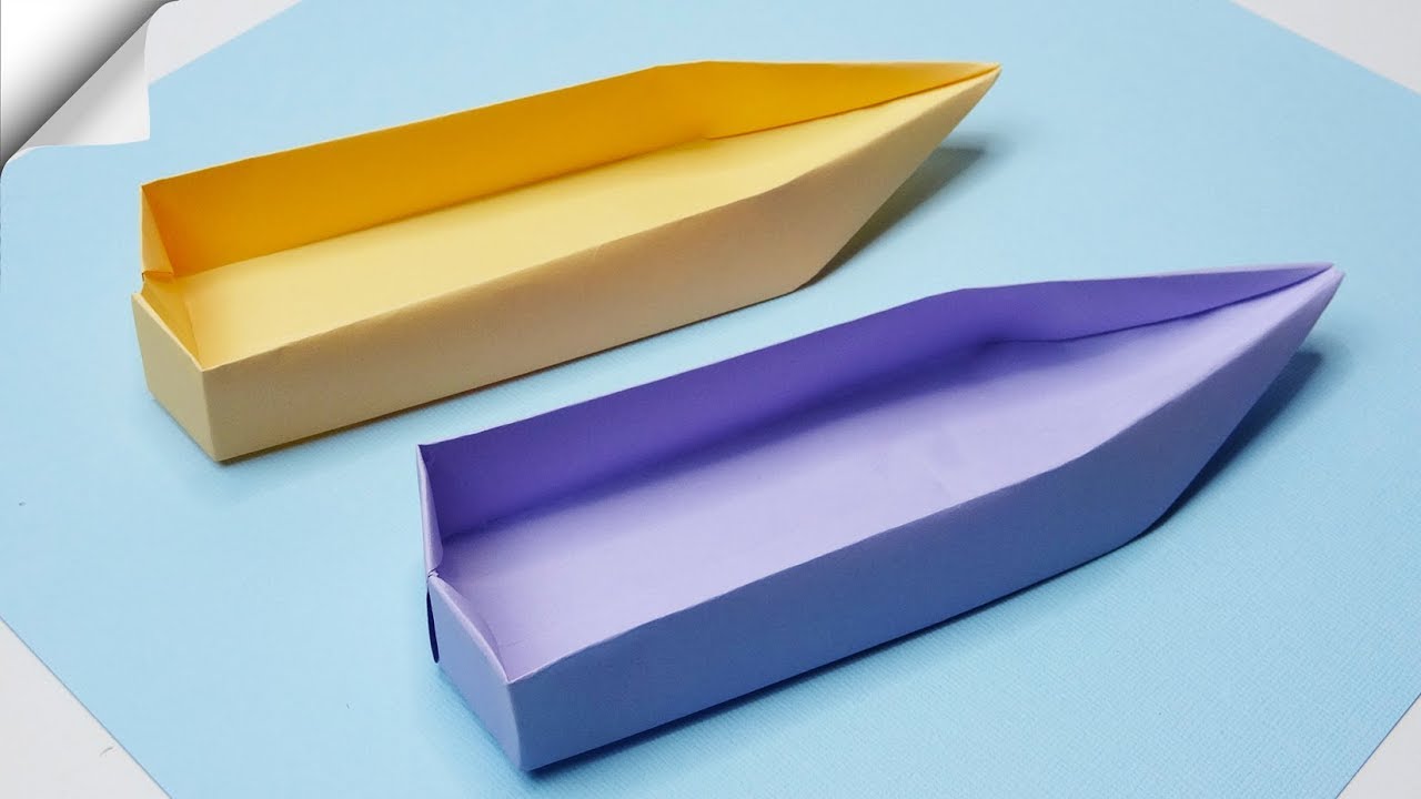 DIY paper crafts | Paper boat - YouTube