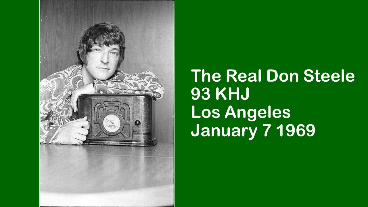 The Real Don Steele January 1969 - YouTube