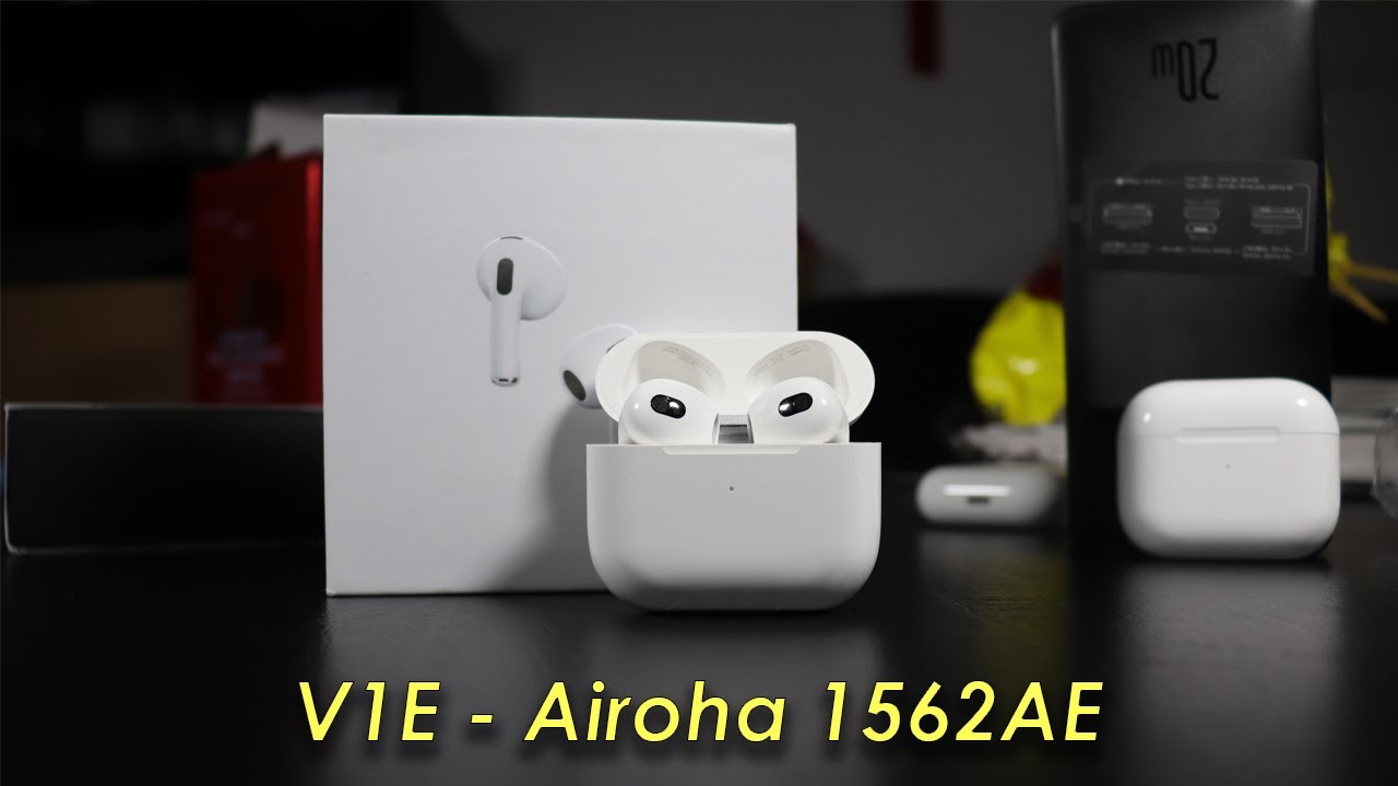 Best AirPods 3 Clone! Danny V1E Airoha 1562E with Spatial Audio Head ...