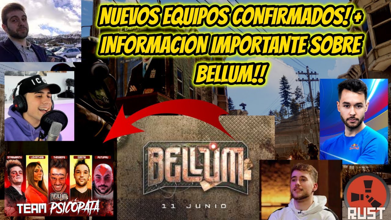 NUEVOS EQUIPOS EN BELLUM + EQUIPO THEGREFG TOP 🔴 NOTICIAS IMPORTANTES ...