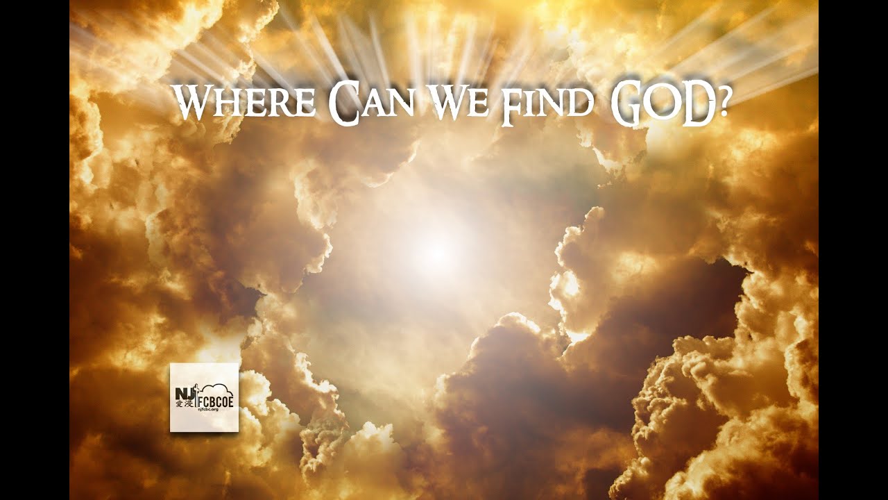 Where Can We Find GOD? - Pastor Thomas Wong - YouTube