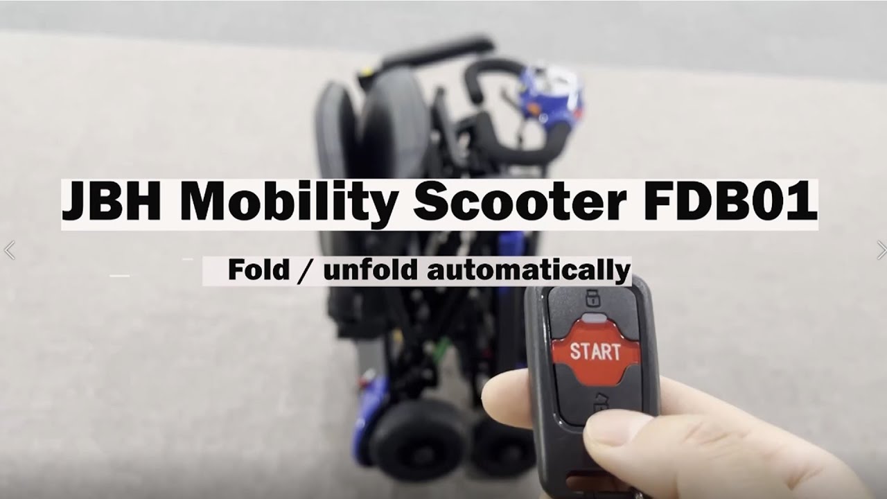 Automatic Folding / Unfolding Electric Mobility Scooter FDB01 - JBH ...