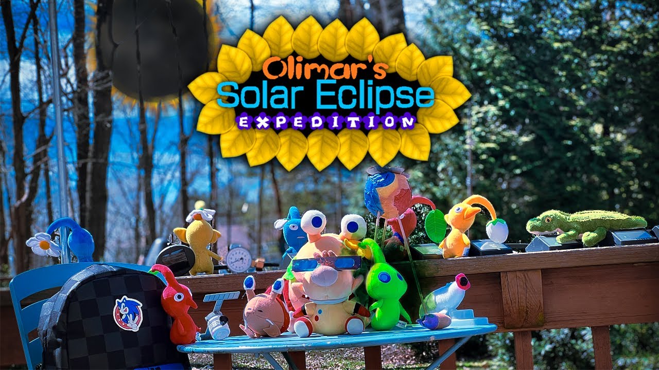 Olimar's Solar Eclipse Expedition - Pikmin Plush (short) Movie - YouTube