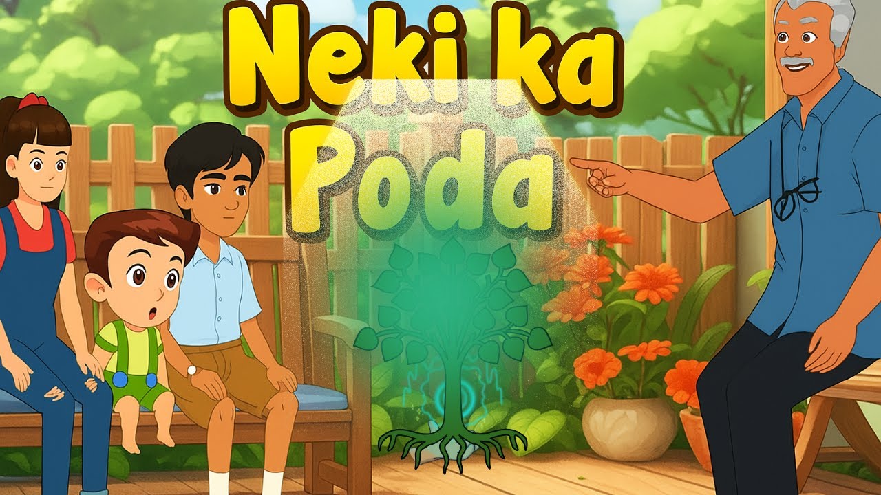 NEKI KA PODA #moralstories #hindiurdukahani #cartoon #animation # ...