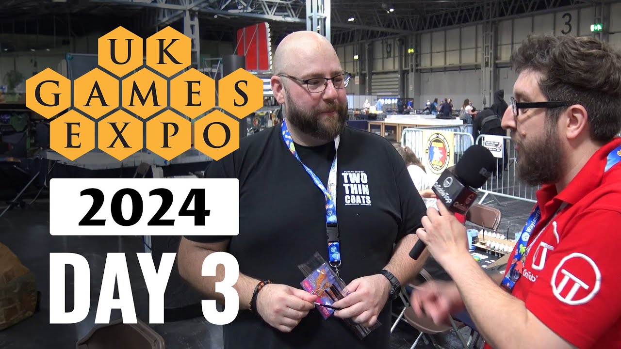 UKGE 2024 Day 3: Show Floor Walkabout! #UKGamesExpo - YouTube