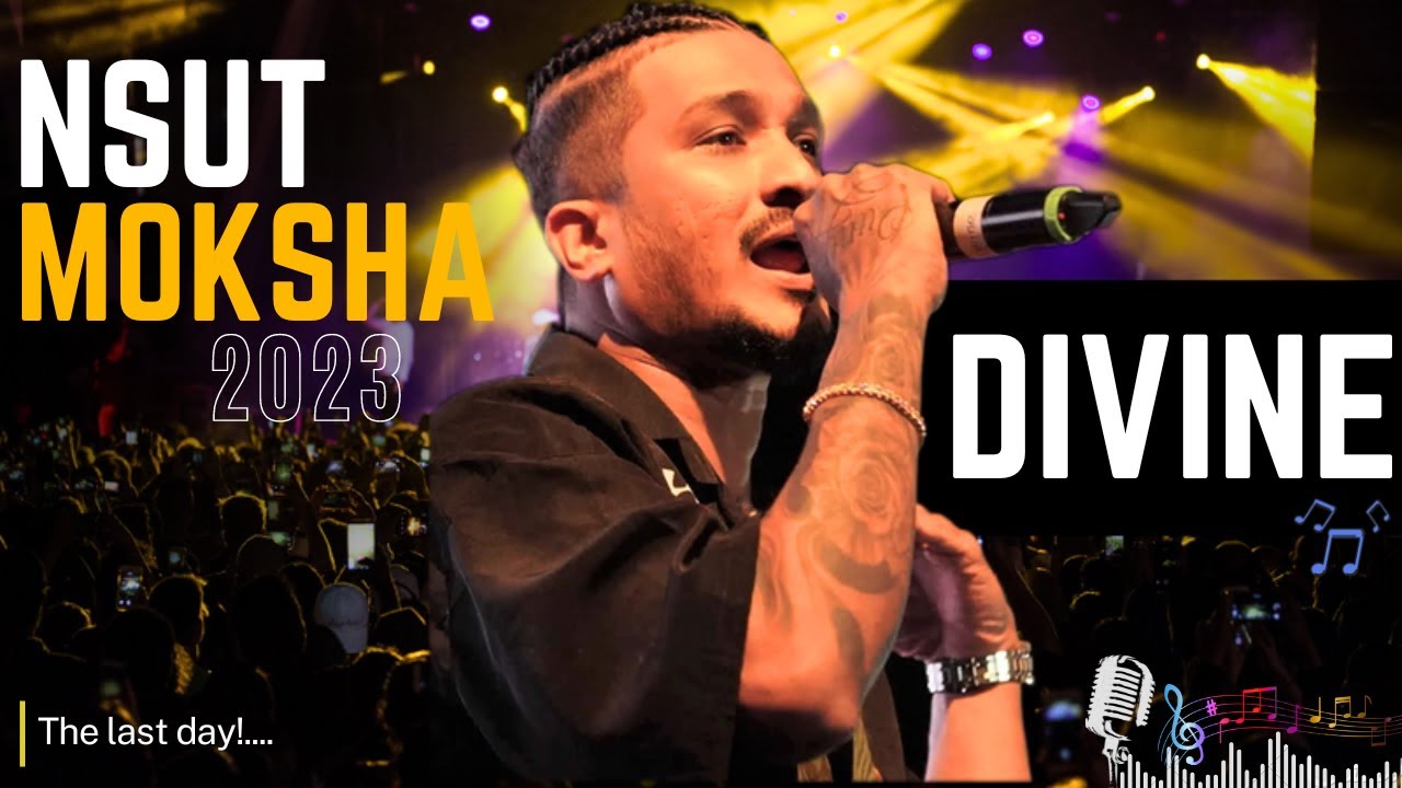 DIVINE in NSUT | NSUT Fest 2023 | Moksha 2023 | @viviandivine aka Divine - YouTube