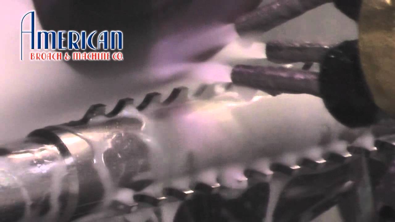 CNC Broach sharpening Flat tools - YouTube