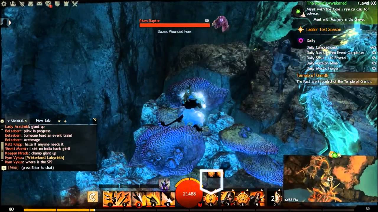 Guild Wars 2 (Gw2) - Mausollus Sea Vista | Cursed Shore | Vista Spotter ...