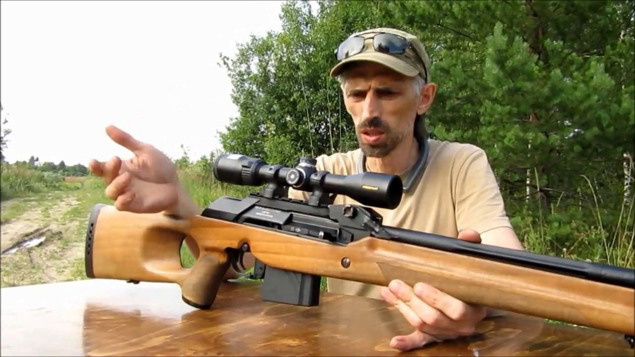Вепрь 308 "Супер" А. Фрезера // Vepr 308 Super A. Fraser. Shooting at ...