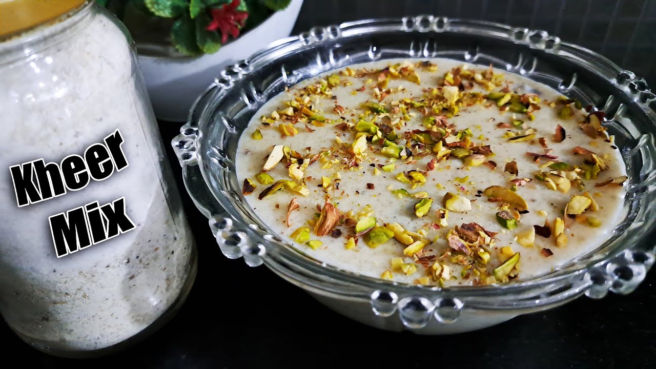 Instant Kheer Mix Recipe Ready In 10 Minutes - Quick And Easy Kheer ...