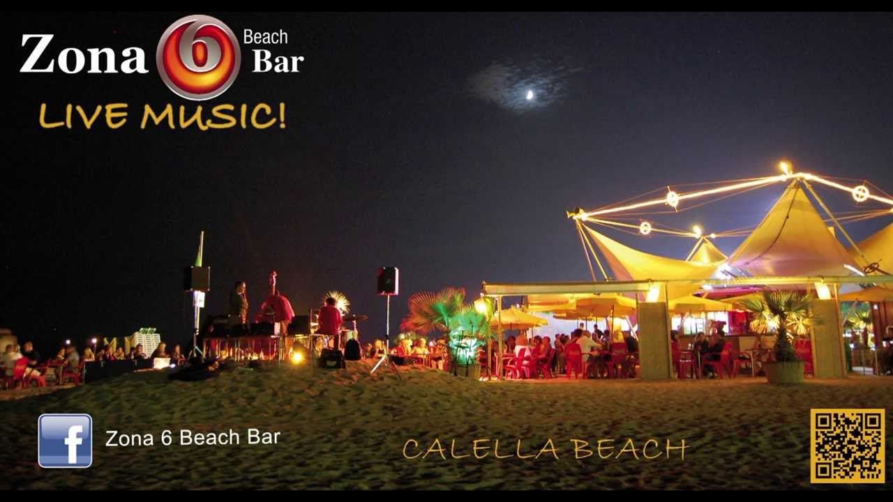 Micu a Zona 6 Beach Bar (Calella - Barcelona) - YouTube