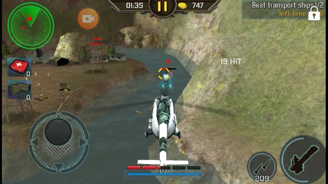Gunship strike 3D | battle 10 | Android gameplay - YouTube