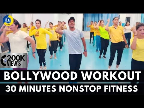 High Energy Fitness Workout | 30 Minutes Nonstop Workout | Zumb Fitness ...
