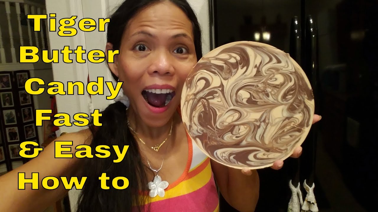 How to Make Fast & Easy Tiger Peanut Butter Chocolate Fudge Candy - YouTube