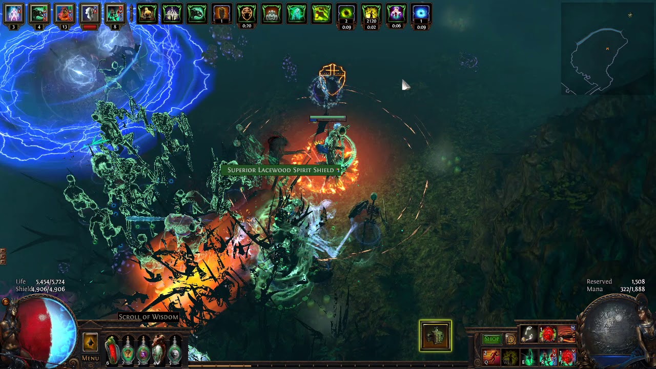 Path of Exile - T14 Infested Valley - Minion Master - YouTube