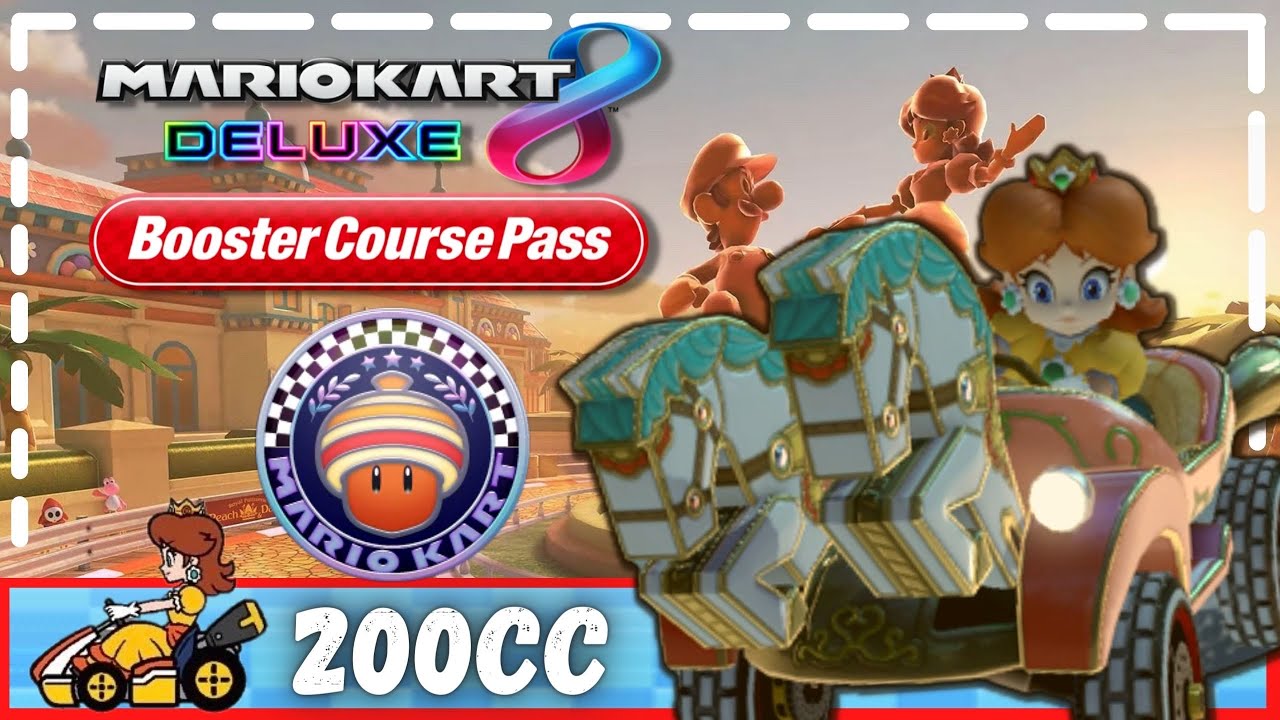 MK8 Booster Course Pass - 200cc Acorn Cup | Daisy Gameplay - YouTube