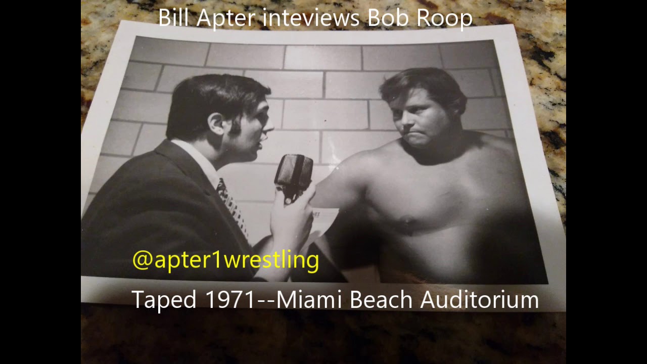 1971 BOB ROOP INTERVIEW AT THE APTER CHAT - YouTube