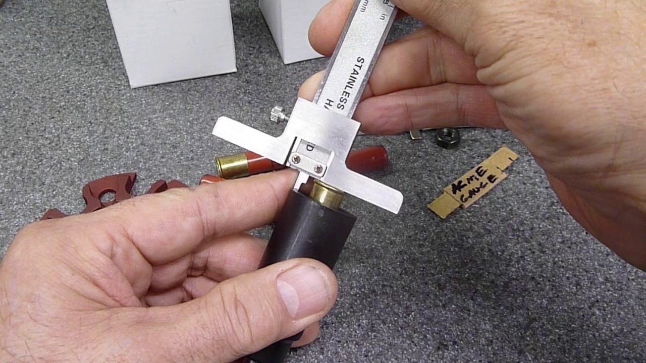 Clearance for finishing die on .410 MEC 9000 - YouTube