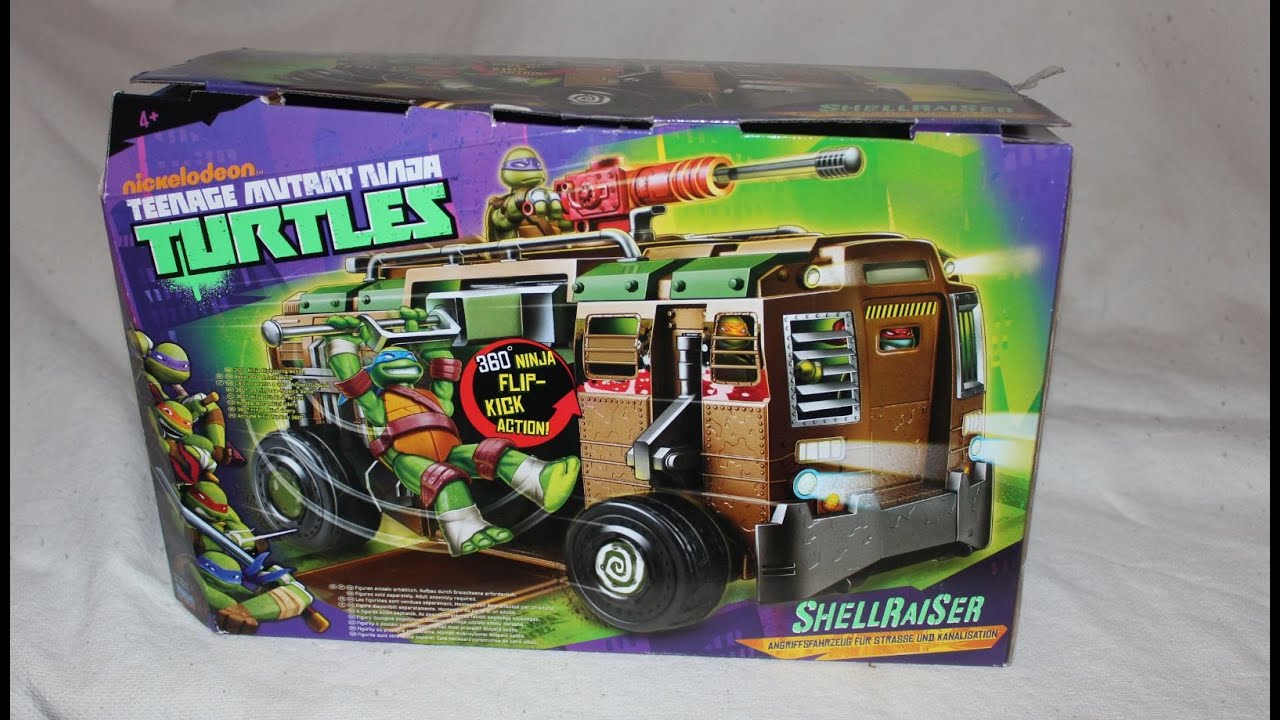 TMNT 2012 Shellraiser - review (CZ) - YouTube