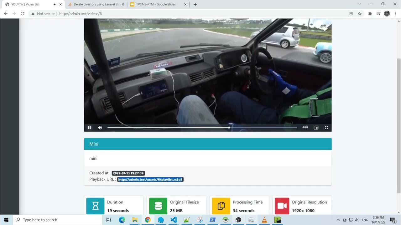 Laravel 8 - Video Management System using LARAVEL-FFMPEG - YouTube