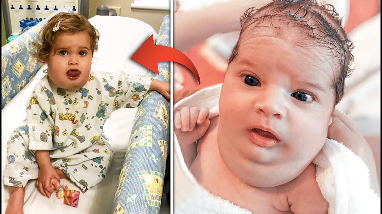 The baby named "MONSTER" looks like this at the moment! - YouTube