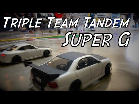 Triple Team Tandem Comp @ Super G R/C Drift Arena