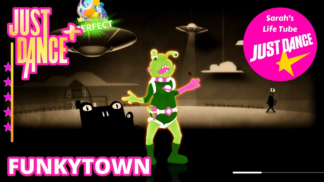 Funkytown, Sweat Invaders | MEGASTAR, 4/4 GOLD, 13K | Just Dance+ - YouTube