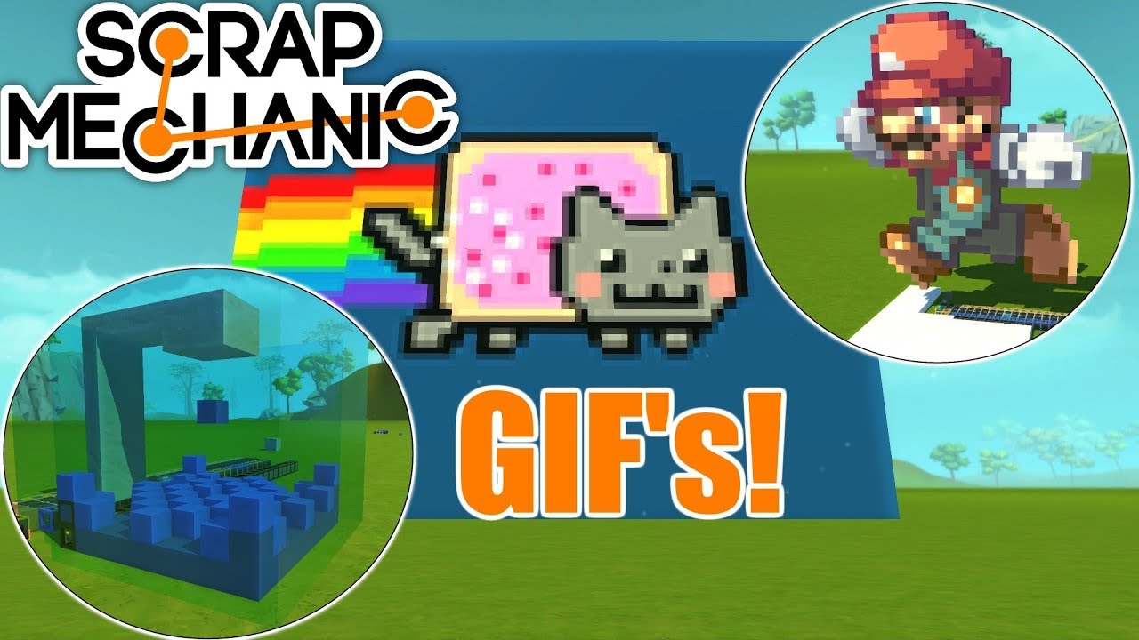 Create your OWN 3D animations in Scrap Mechanic! - YouTube