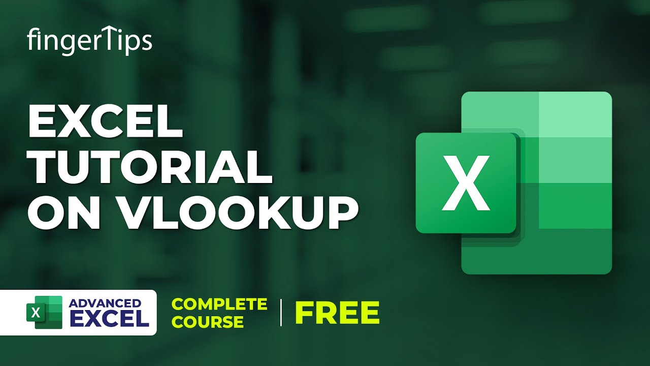 Vlookup in Excel | Vlookup Simply Explained | Ms Excel | Full Course ...