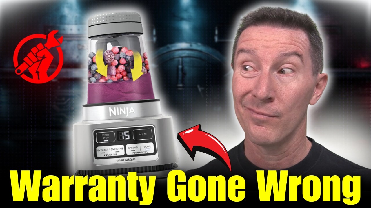 EEVblog 1675 - Corporate Enforced WASTE! Ninja Blender REPAIR (Right To ...