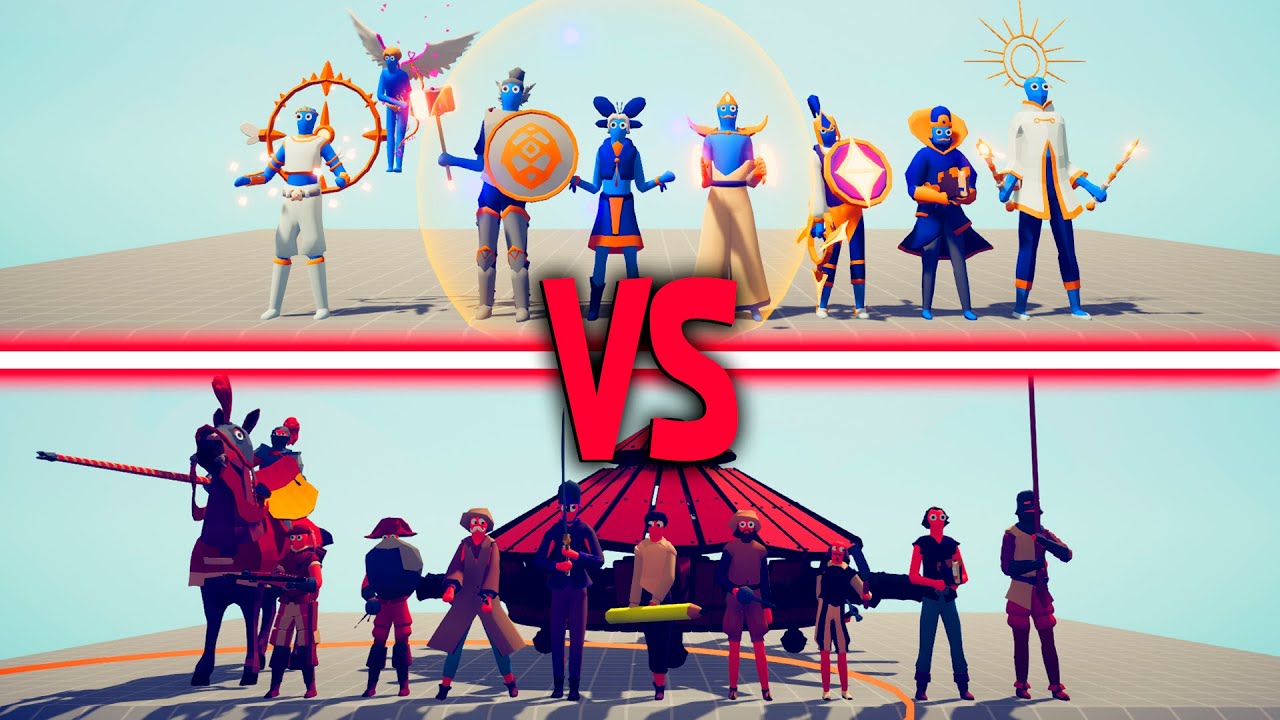 RENAISSANCE TEAM vs GOOD TEAM | TABS - Totally Accurate Battle ...