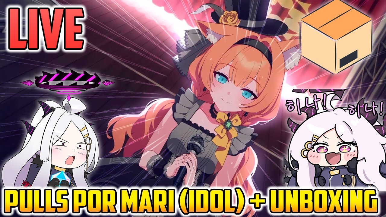 [ DIRECTO 🔴] 【Blue Archive】Pulls por Mari (Idol) | Es todo o nada ...