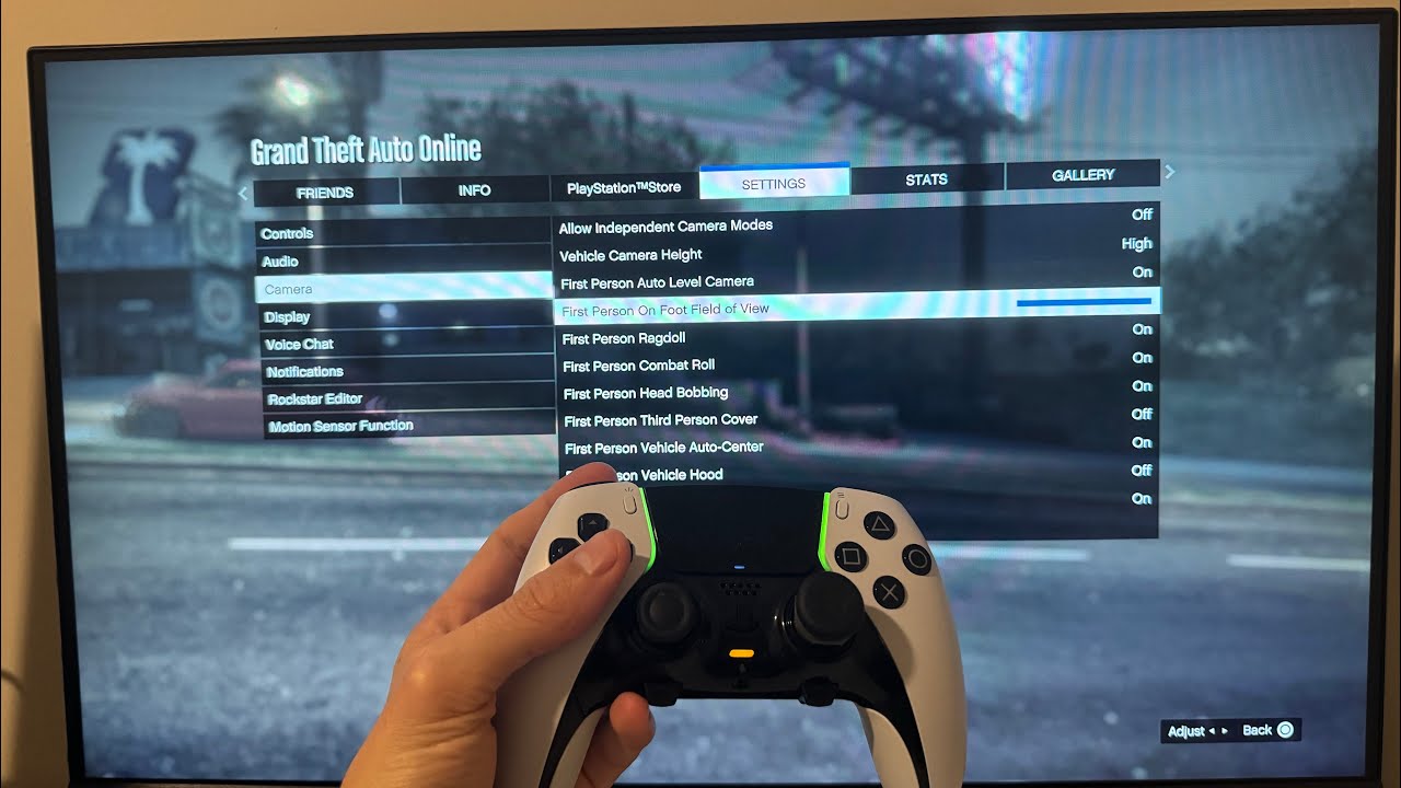 GTA 5 Online: How to Change First Person Field of View Tutorial! (Easy ...