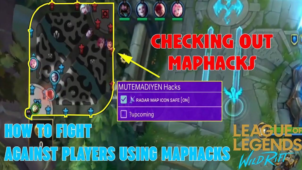 League of Legends: Wild Rift - Checking Out MAPHACKS And How To Fight ...