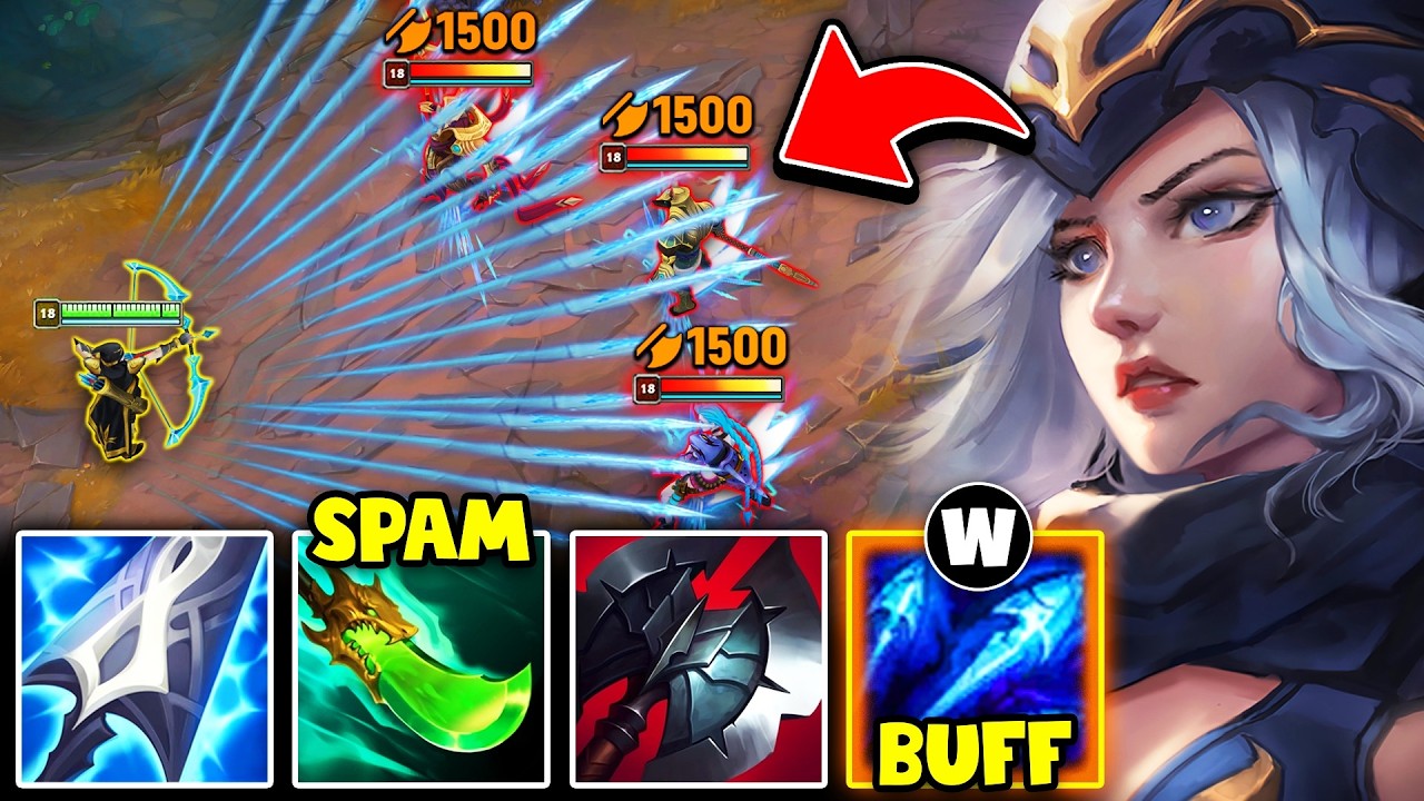 SPAM POKE ASHE JUST GOT A BUFF! RIOT MADE A BIG MISTAKE WITH THIS ONE ...