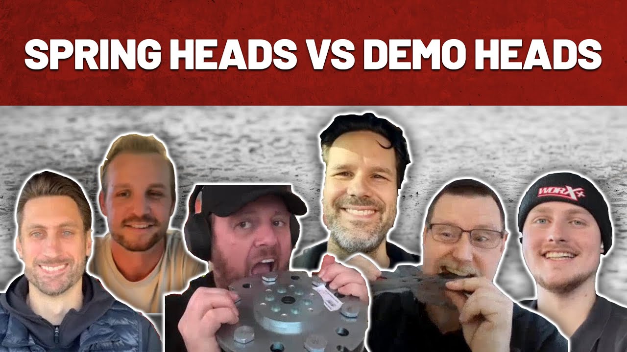 Talktalk: Spring heads vs Demo heads - YouTube