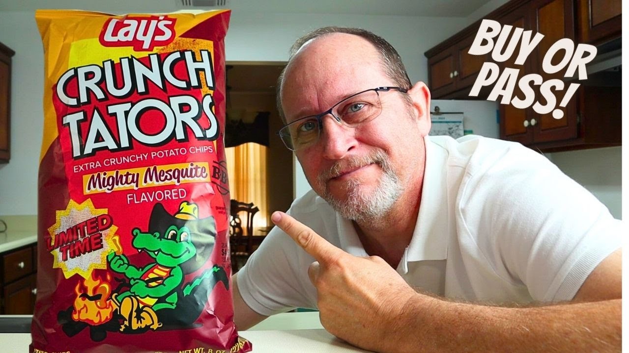 Lay’s Crunch Tators Extra Crunchy Potato Chips: BBQ Mighty Mesquite ...