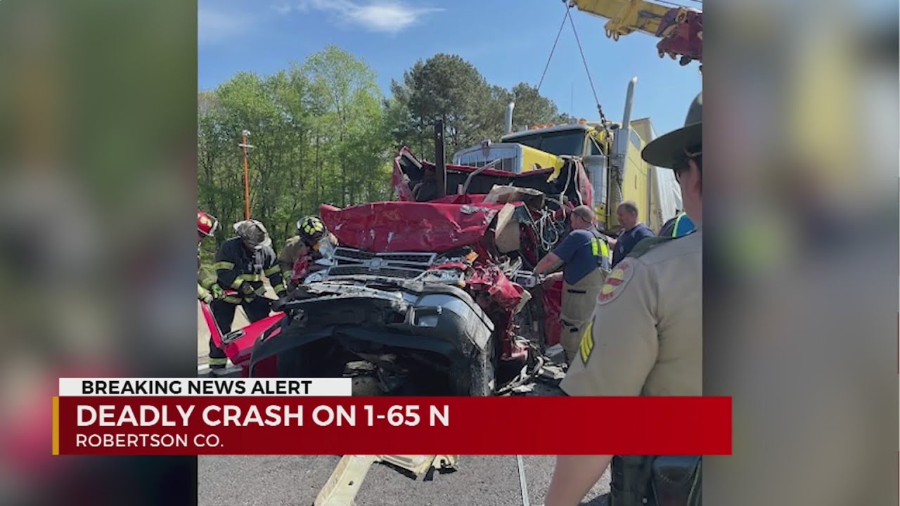 Charges pending after deadly crash on I-65 - YouTube