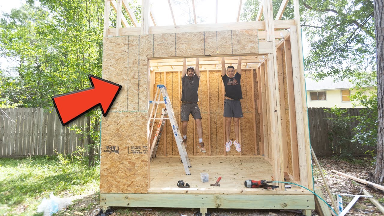 I Built My DREAM Backyard Office (Complete Build) - YouTube