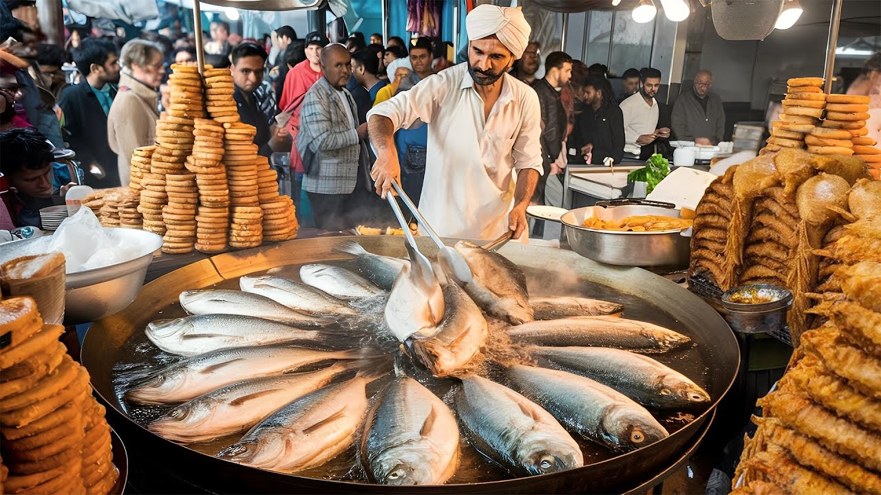 Snow day Famous KABUL Masala FRIED FISH PAKORA | Crispy Fish Pakoda ...
