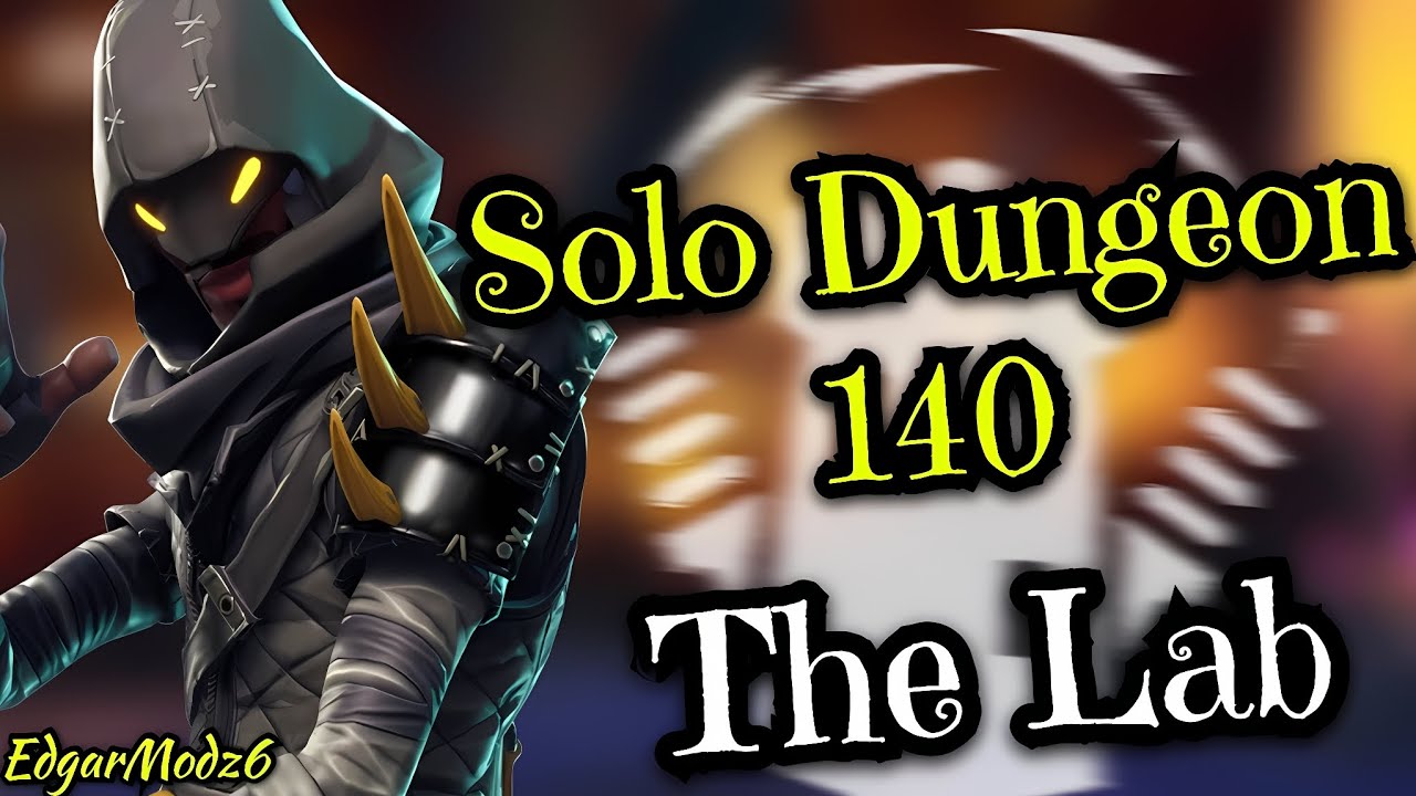 Fortnite Rette die Welt The Lab 140| Solo Dungeons|Fortnite STW - YouTube