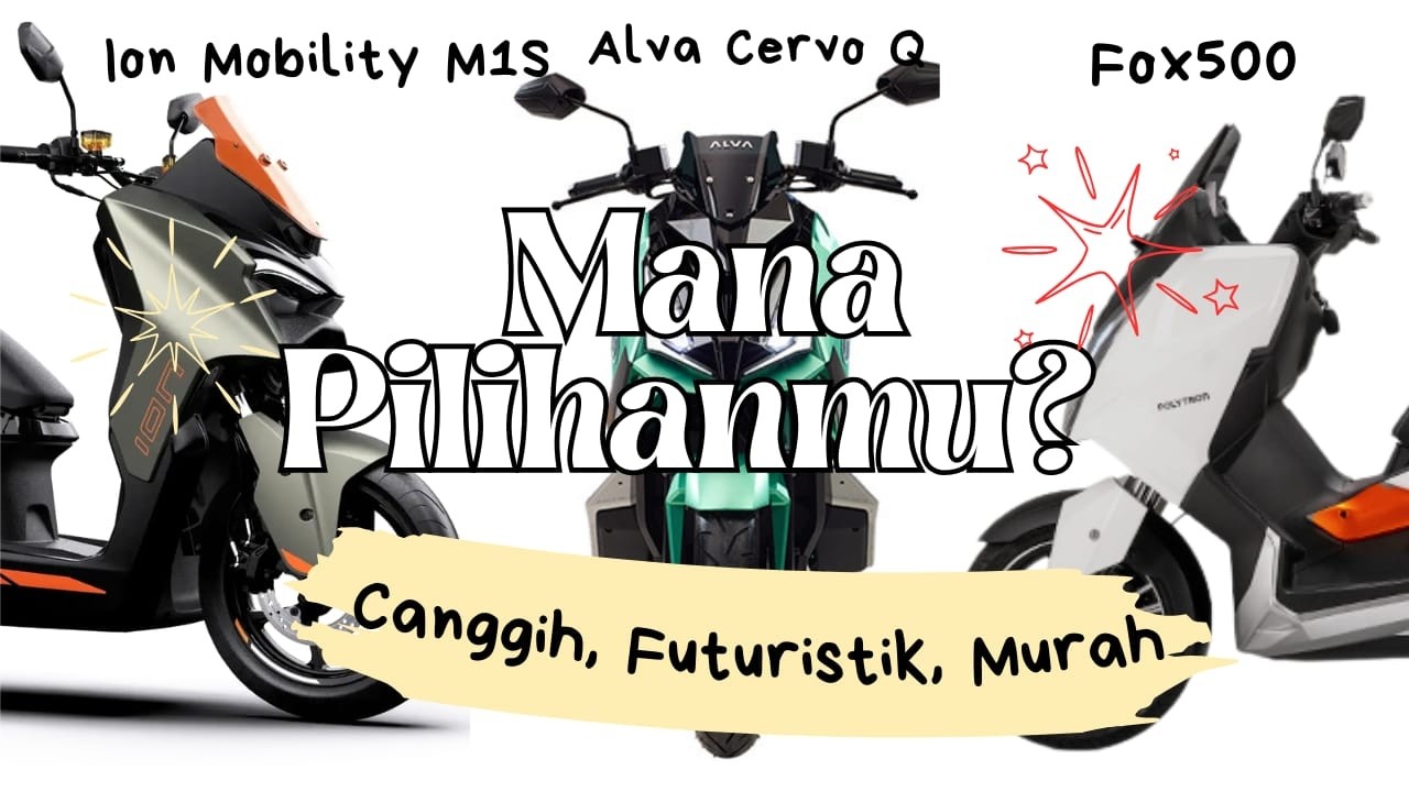 Alva Cervo Q Futuristik, Ion Mobility Canggih, Polytron Fox 500 ...