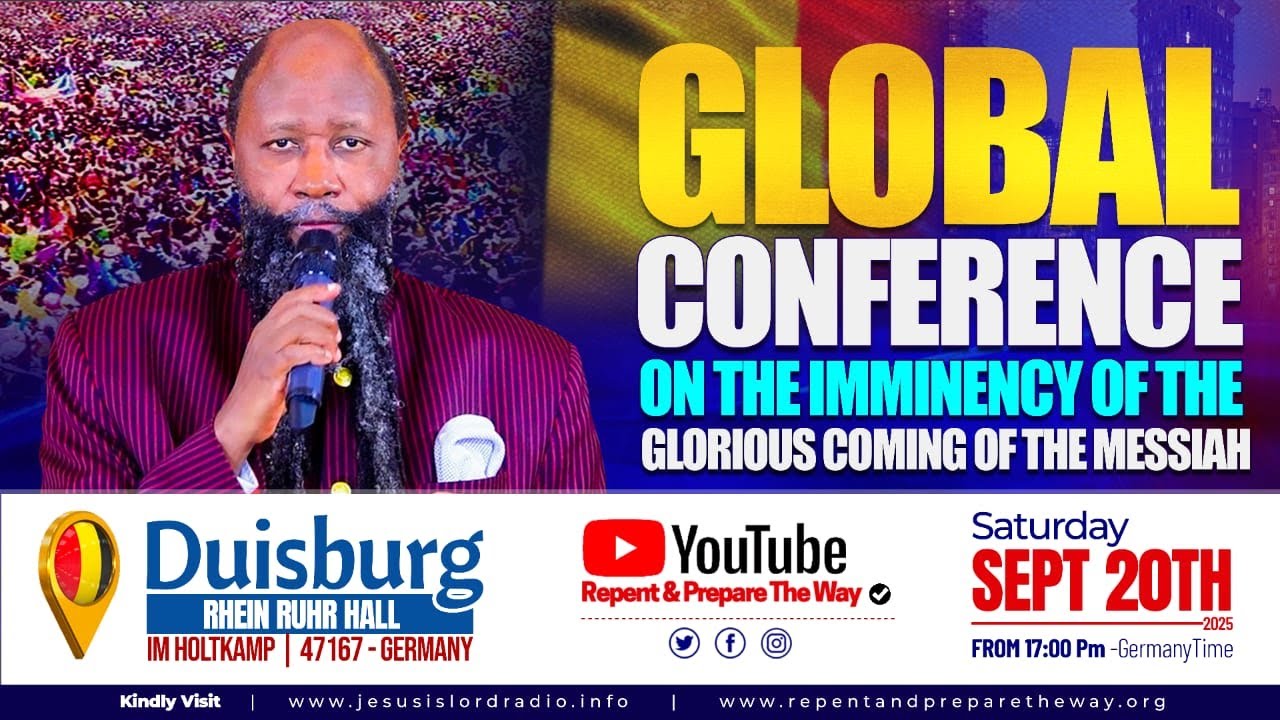 GLOBAL CONFERENCE ON THE COMING OF THE MESSIAH | REPLAY | DUISBURG ...