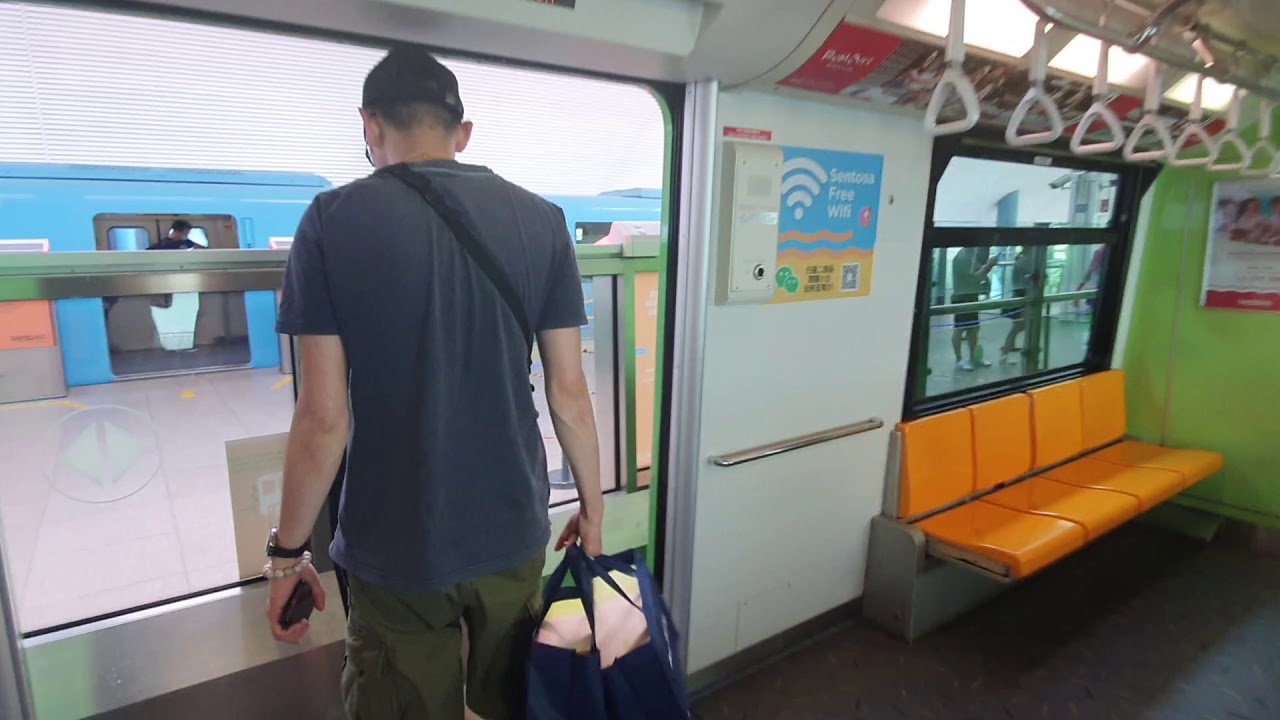 Sentosa Express Green Trainset - YouTube
